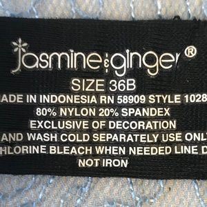 Jasmine & Ginger | Intimates & Sleepwear | Jasmine Ginger 36b Black ...